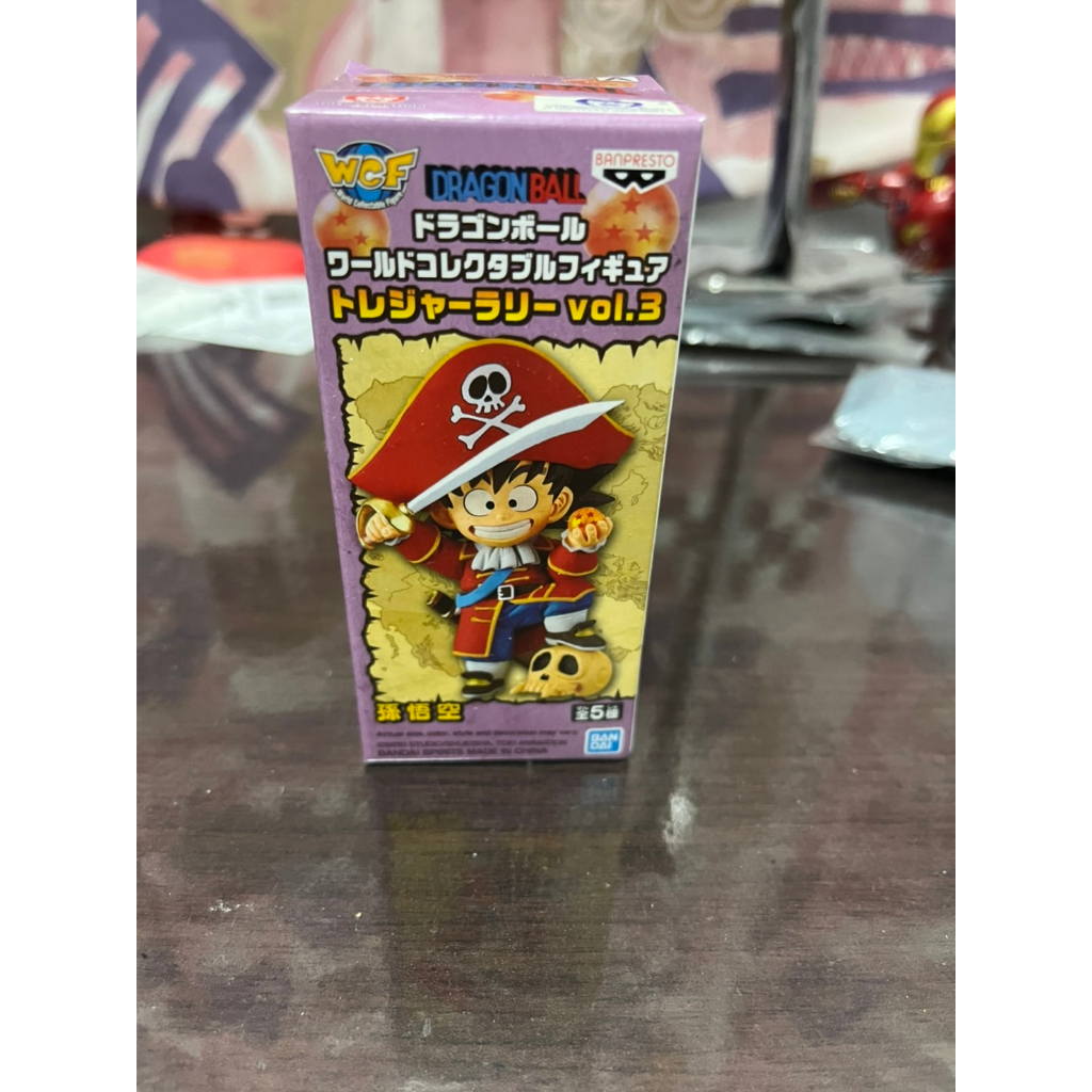 七龍珠 wcf treasure rally vol.3 龍珠寶藏 海盜悟空 孫悟空 海盜孫悟空 白證 代理版 全新未拆 | 蝦皮購物
