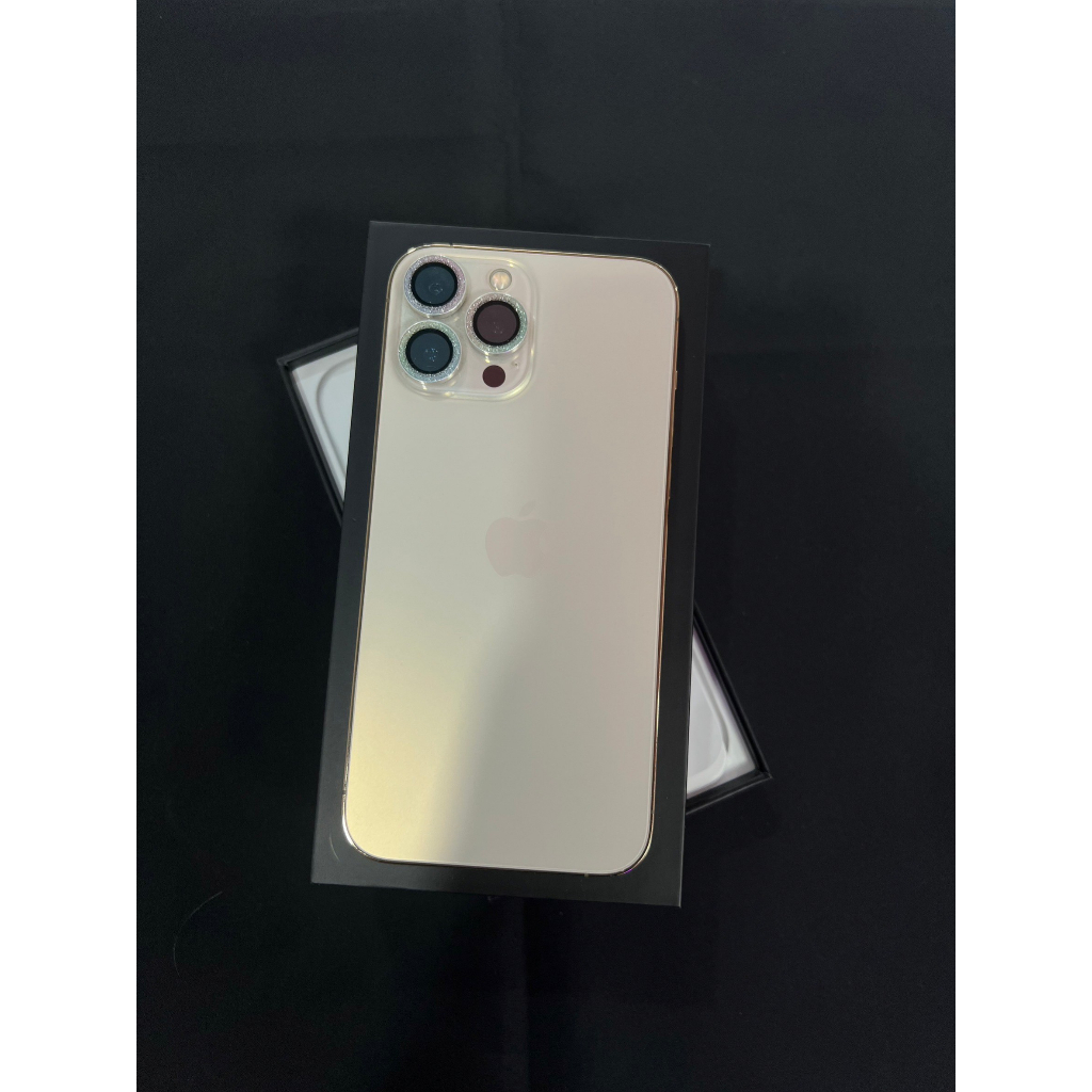 [現貨特惠]iPhone 13 Pro Max 512G 金色 電池91% 二手良品 無卡分期免頭款 學生軍人上班族皆可 | 蝦皮購物