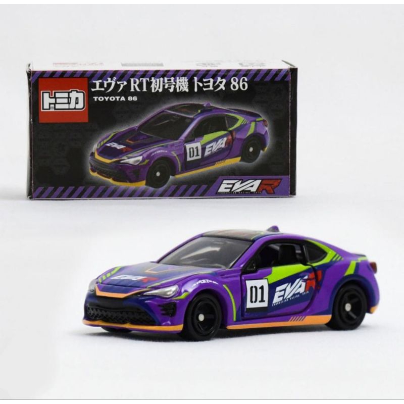 現貨 日版 Tomica 福音戰士初號機 Eva RT Unit 01 豐田 86 | 蝦皮購物