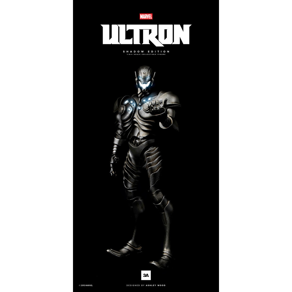 現貨 Threea 3a 奧創 Marvel Ultron Shadow Edition 暗黑版 燈光正常 | 蝦皮購物