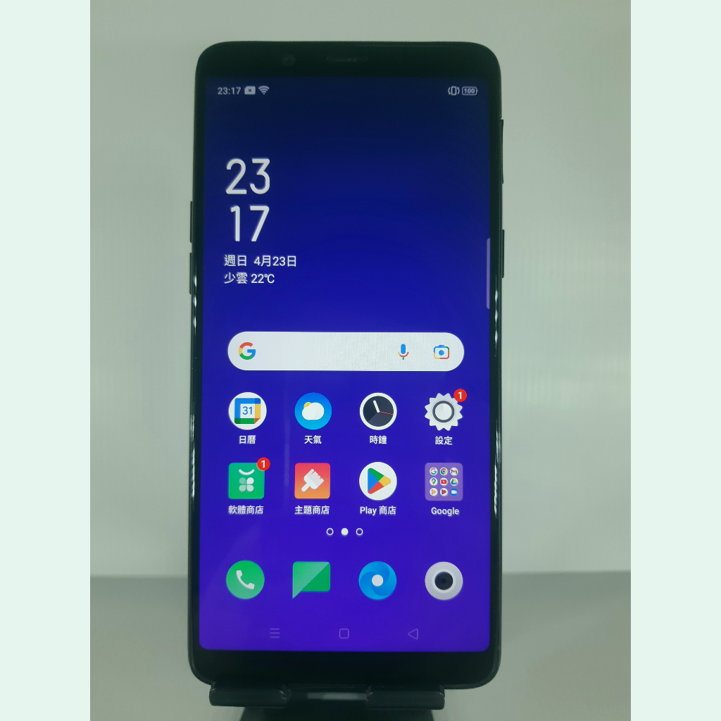 八成五新OPPO A73s 4G/64G 黑色 6吋 18：9全螢幕手機 3,410mAh電量 AI智慧美顏 | 蝦皮購物