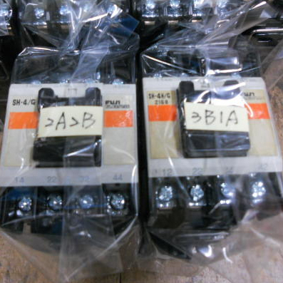 FUJI 富士2A2B 1A3B 4A補助繼電器SH-4/G SH-4 SH-4H/G直流電磁接觸器 線圈DC24V | 蝦皮購物