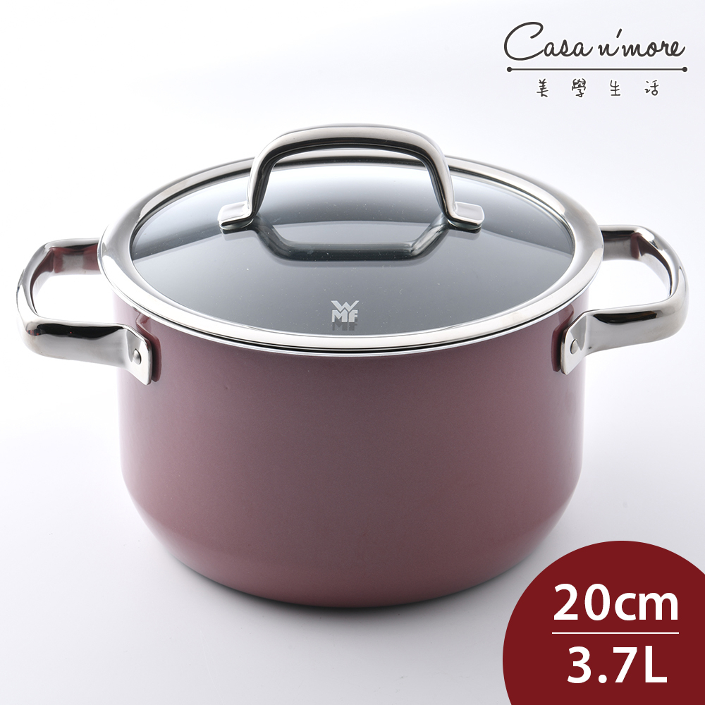 WMF FUSIONTEC 高身燉鍋 (含蓋) 20cm 3.7L 鐵玫瑰 湯鍋 (電磁爐 IH爐可用)[美學生活] | 蝦皮購物