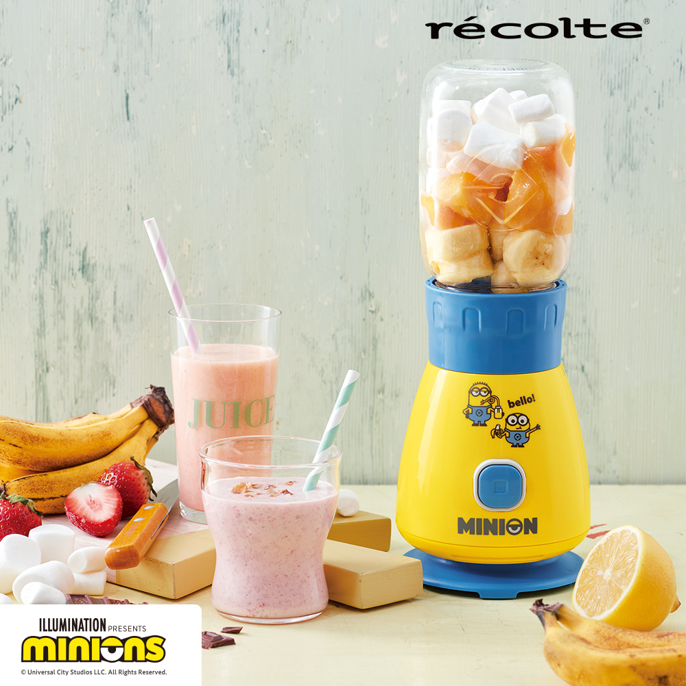 【保固至 2024/05/02、全新未使用、未拆封】麗克特 recolte Solen 果汁機 小小兵限定款 | 蝦皮購物