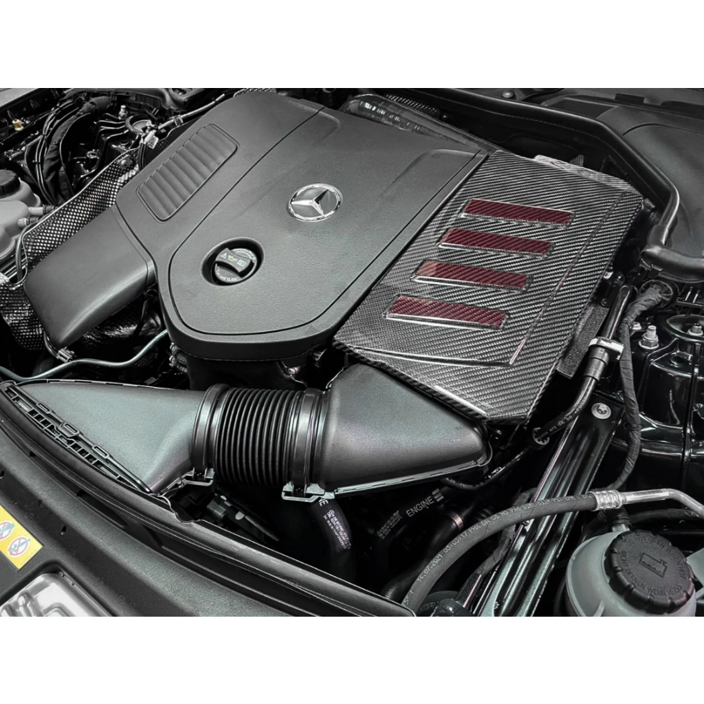 XM碳纖維精品 Benz W206 C300 (M254) ARMASPEED 碳纖維進氣系統 熱壓 乾碳 | 蝦皮購物