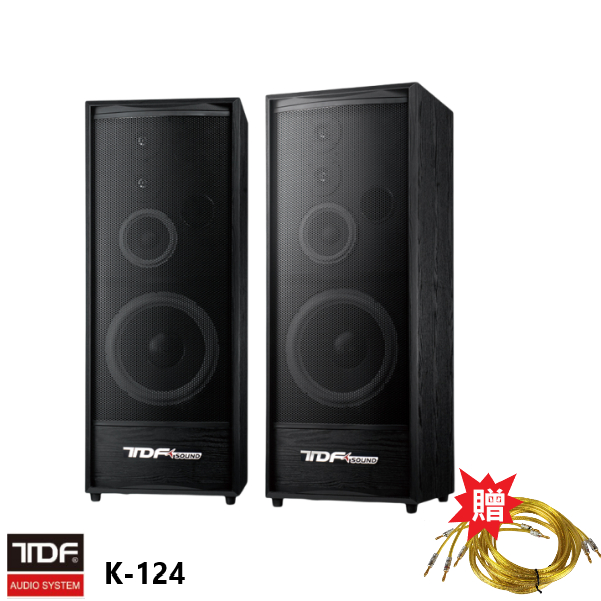 永悅音響 TDF K-124 12吋歌唱&家庭劇院 兩用落地型喇叭 (對) 贈350#發燒線3M+3M 全新公司貨 | 蝦皮購物
