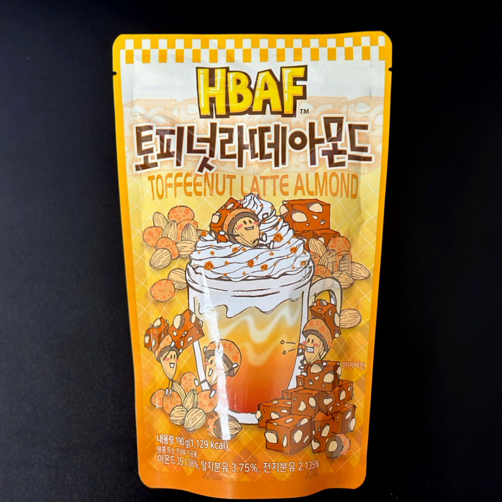 台灣現貨 大包 HBAF 190g 210g 韓國杏仁 大包 中包 40g大隨身包 多種口味! 杏仁果 花生 | 蝦皮購物