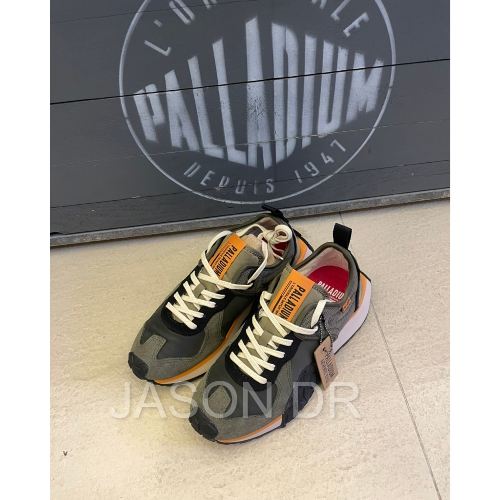JASON DR(免運費)PALLADIUM 新色TROOP RUNNER 軍風復古潮流鞋 墨綠 77330-326 | 蝦皮購物