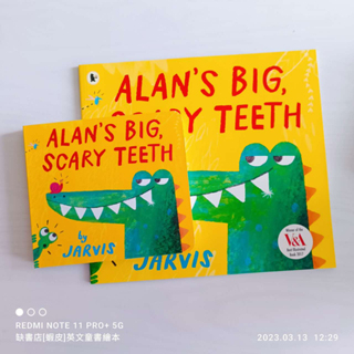 ,訂購【贈音檔】🍀經典幽默英文繪本🍀Alan's Big Scary Teeth【英國版】🍀JARVIS 【缺書店】 | 蝦皮購物
