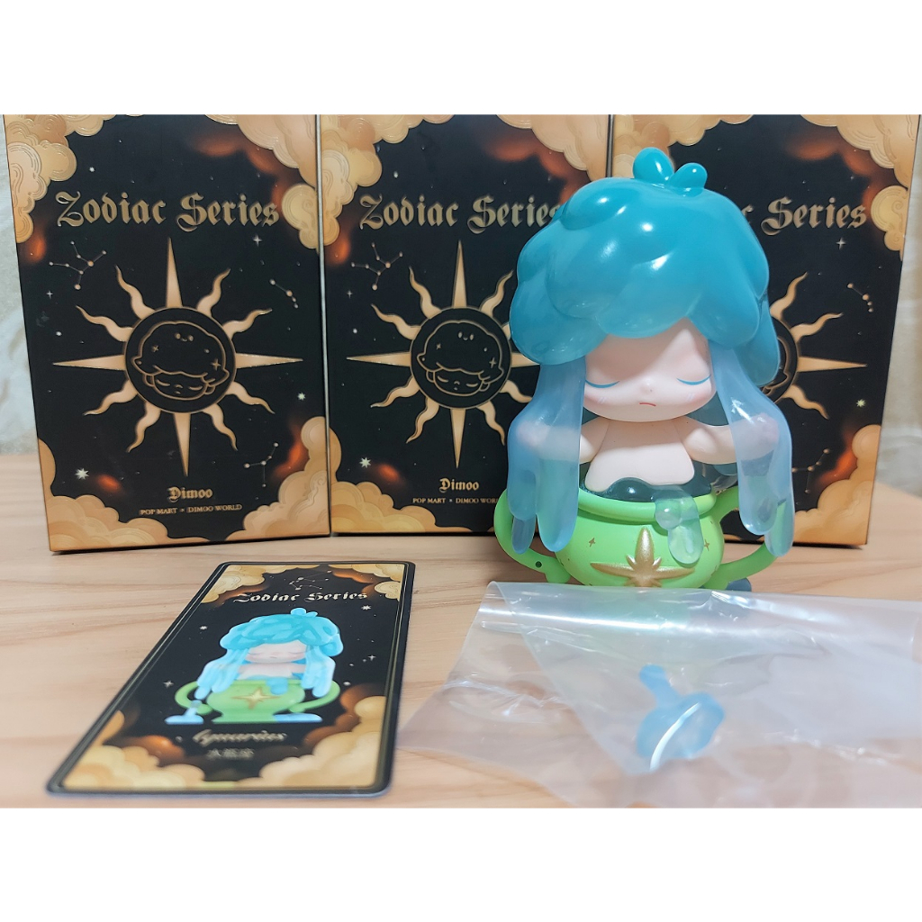 [正版新品 盲盒確認款 非拆擺品] 泡泡瑪特 DIMOO Zodiac Series 星座系列 | 蝦皮購物