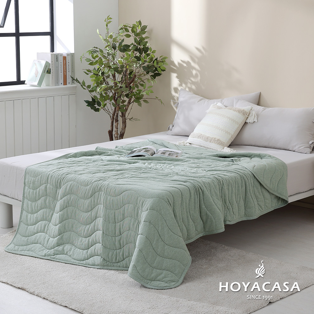 HOYACASA 森林綠 莫代爾針織涼感夏被(150x210cm) | 蝦皮購物