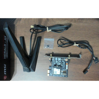 MSI 微星 HERALD-AX INTEL AX200NGW WI-FI 6 藍芽 5.0 PCI-E 無線網路卡 | 蝦皮購物