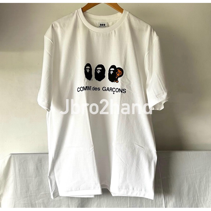 (Jbro2hand)熱門款 現貨在台 CDG X BAPE®TEE 地區限定款 聯名 日本代購 日本連線 | 蝦皮購物