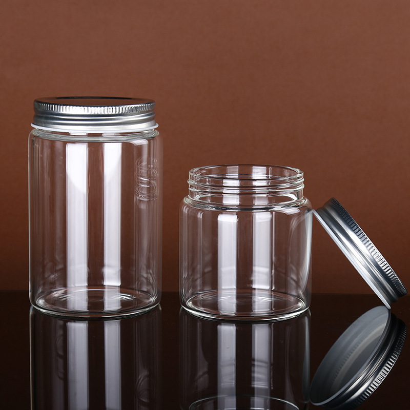 高硼硅寬口鋁蓋玻璃瓶 ☆ VITO zakka ☆ 儲物玻璃罐 零食罐 儲物罐 玻璃瓶 玻璃 鋁蓋玻璃瓶 茶葉罐 咖啡罐 | 蝦皮購物