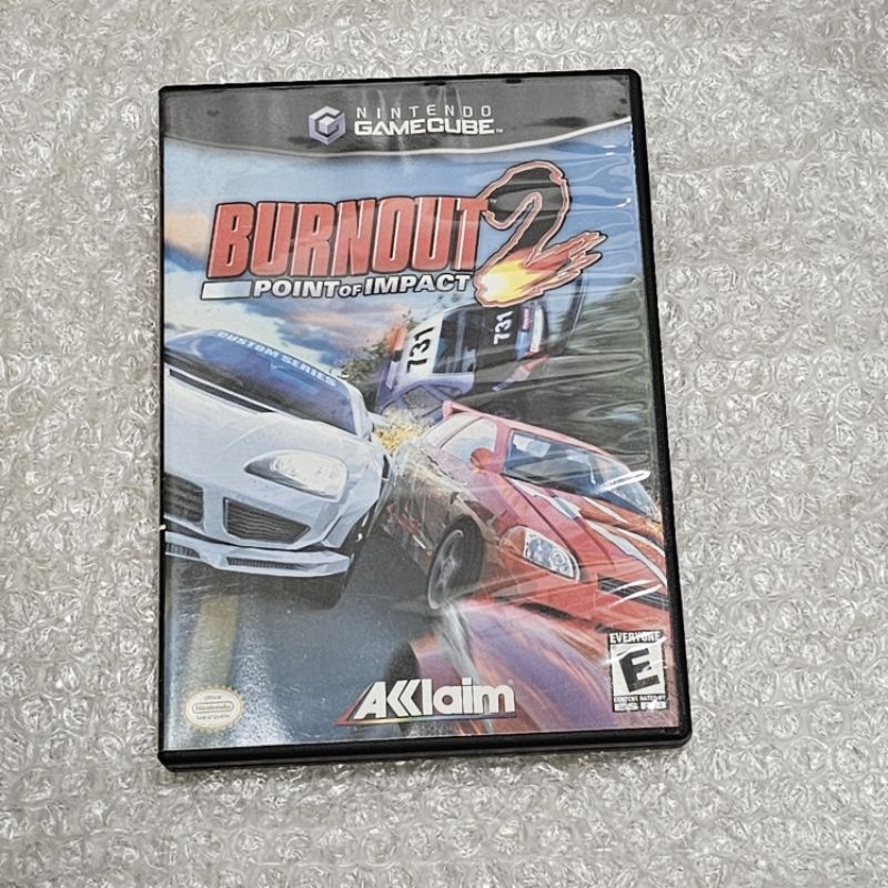 火爆狂飆 Burnout Burn out NGC遊戲 稀有美版 有封面說明書齊全 GameCube正版光碟 狀況良好 | 蝦皮購物