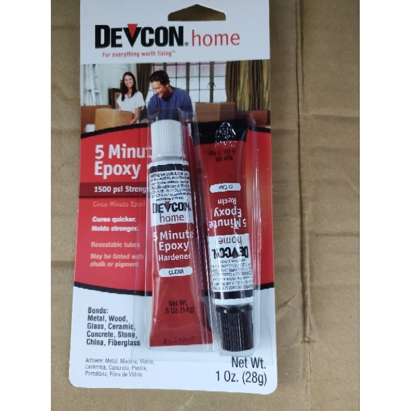 Devcon S-205 5分鐘快乾 AB膠 (透明) 1oz(28.4g) | 蝦皮購物