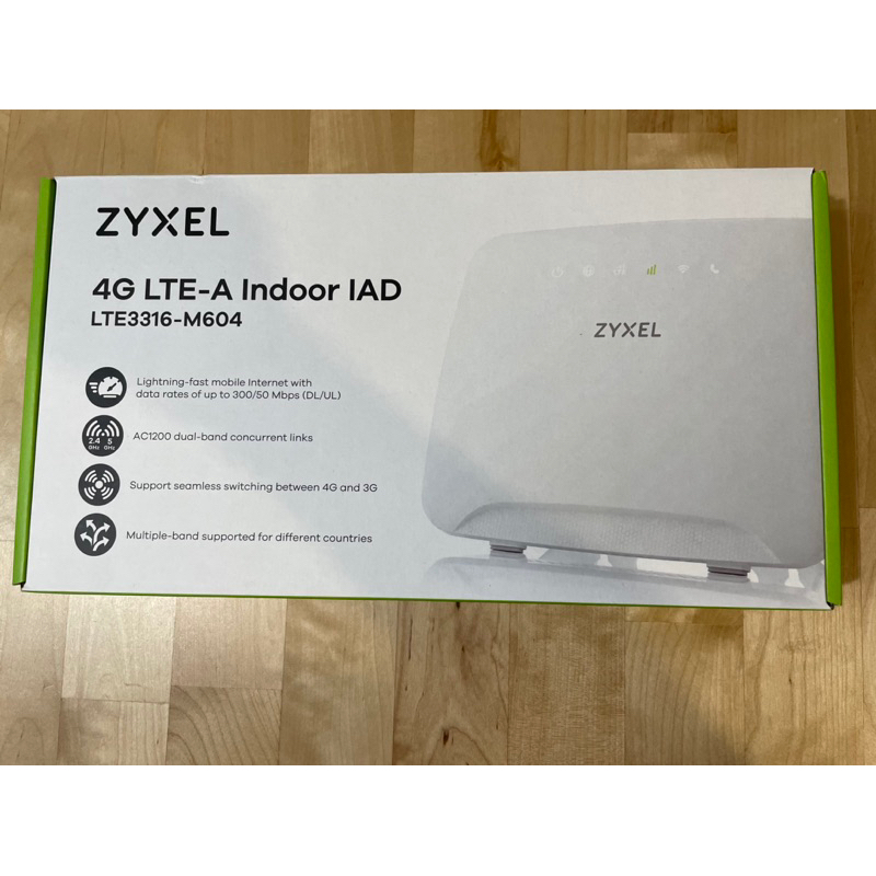 [二手近全新]合勤ZYXEL LTE3316-M604 室內無線路由器 | 蝦皮購物