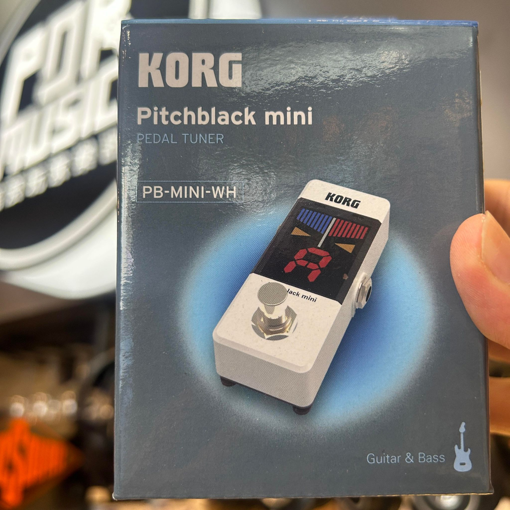 【搖滾玩家樂器】全新 免運 KORG PITCHBLACK MINI 地板 調音器 PB-Mini | 蝦皮購物