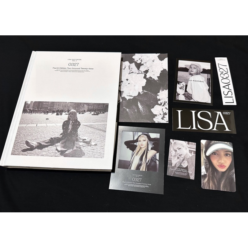 Blackpink Lisa 0327 vol.4 photobook寫真書 已拆全專 官方 | 蝦皮購物