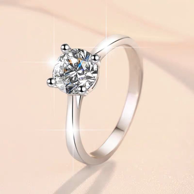 s925純銀 #周家四爪# 1克拉 2克拉 GRA證書莫桑鑽 一證一腰碼秒過鑽筆 八心八箭 梅花切 王炸摩星鑽 | 蝦皮購物