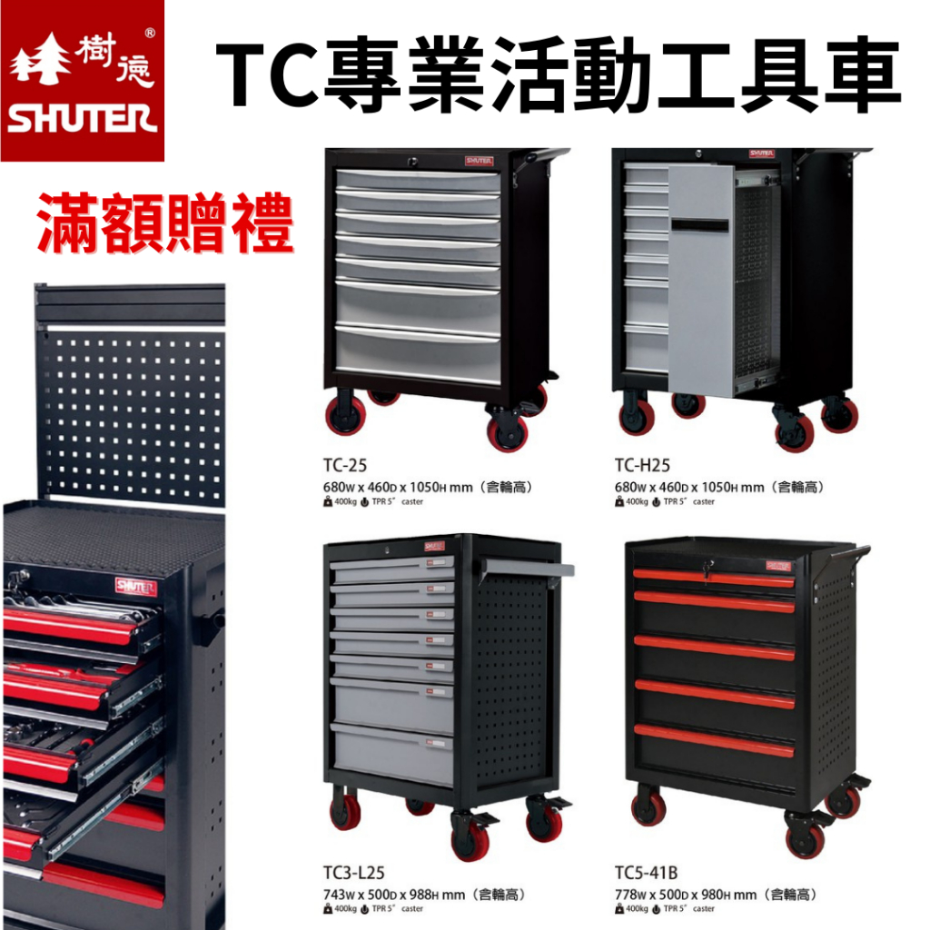 樹德 活動工具車 工具推車 工具車 工作車 作業車 工作臺車 TC3-L25機房維修 背掛鈑 推車 手推車 收納 鏸 | 蝦皮購物