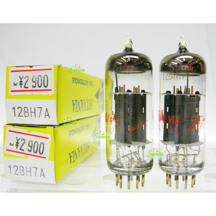 台灣現貨 12BH7 ︽NO:12801 美國 SYLVANIA 12BH7A (NIB) 1對 真空管 ( 12BH7 | 蝦皮購物
