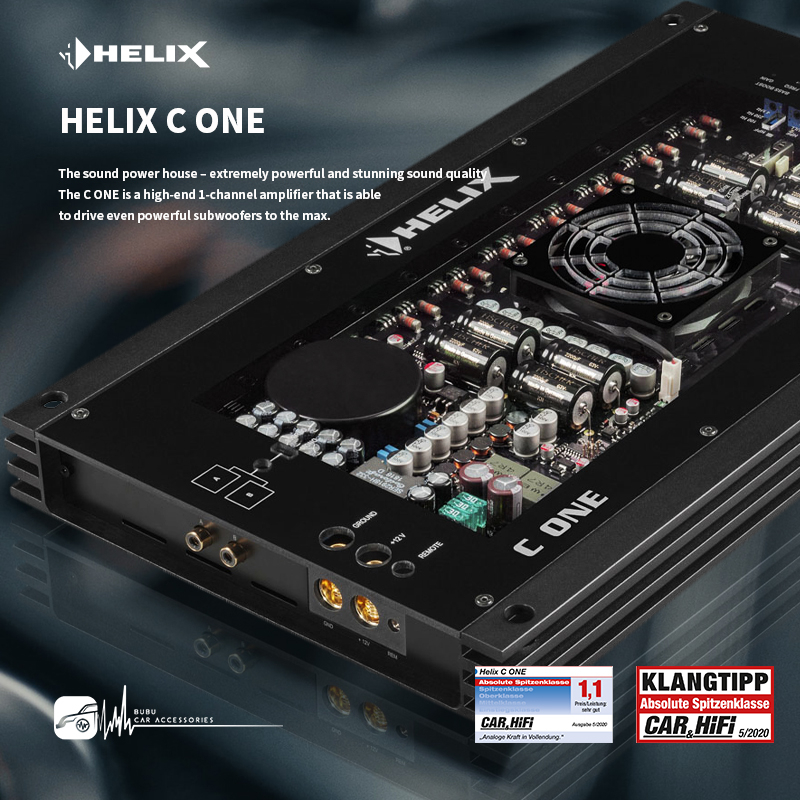 M5r【HELIX C ONE】單聲道 Hi-end 擴大機 車載功率放大器 德國原廠公司貨 | 蝦皮購物