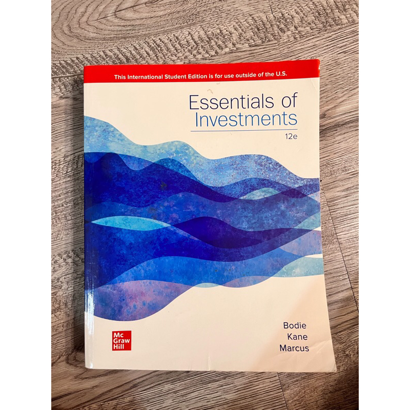Essential of investments 12版 投資學《二手書》 | 蝦皮購物