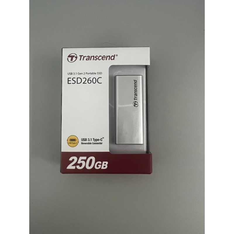 Transcend 創見 ESD260C 250GB USB3.1/TYPE C 雙介面固態硬碟 | 蝦皮購物