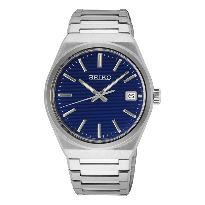 【SEIKO 精工】SUR555P1 藍寶石鏡面 日期 鋼錶帶男錶 6N52-00H0B 藍/銀 39mm 台南時代鐘錶 | 蝦皮購物
