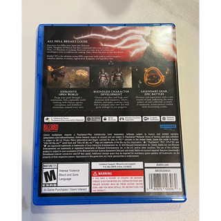 【NeoAn】SONY 索尼 PS5 暗黑破壞神4(台灣公司貨-中文版) 二手近全新 特典未使用 | 蝦皮購物