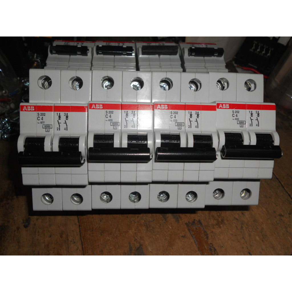 ABB 微型斷路器 C型 2P C6-C50 6A-50A 4P 無熔絲開關 軌道型 | 蝦皮購物