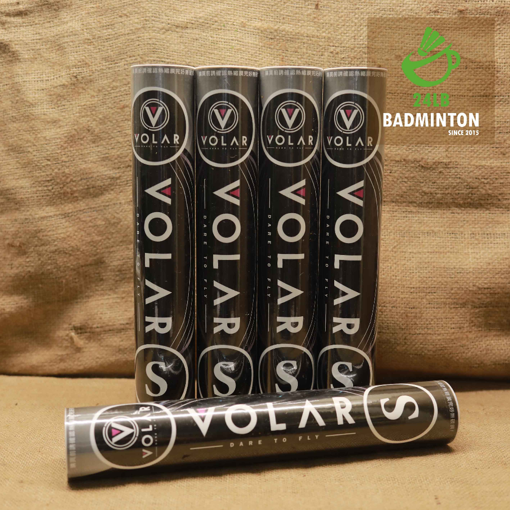 24磅羽球 / VOLAR V-S VOLAR S 羽毛球 羽球 天然羽毛 訓練用 | 蝦皮購物