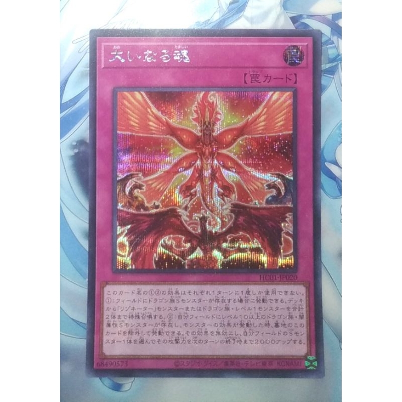 天天小舖 遊戲王 崇高之魂 偉大之魂 HC01-JP020 銀字半鑽 亮面 日版 正版 卡片 TA4 A5B8 | 蝦皮購物