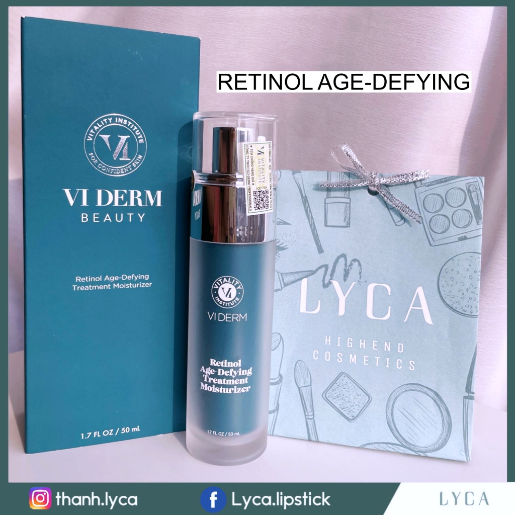 [LYCA] 現貨 VI DERM Retinol Age-Defying Treatment Moisturizer | 蝦皮購物