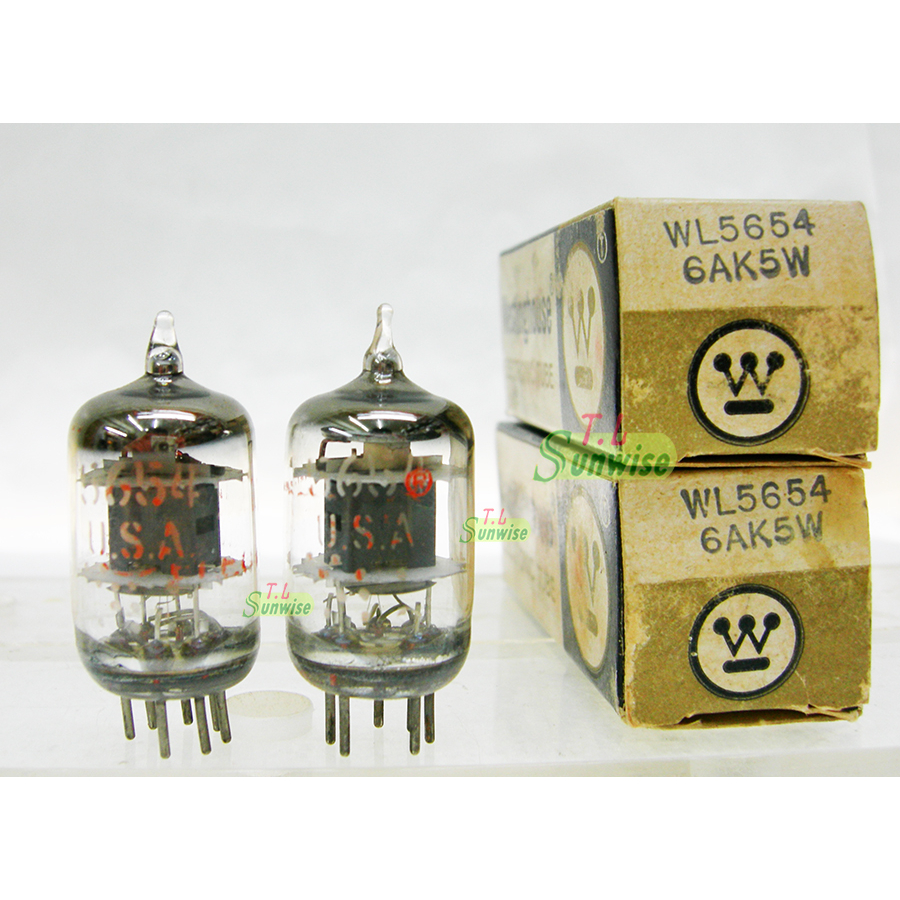 中國 6J1 升級管︽NO:61011美國 Westinghouse 5654 (NIB真空管( 6AK5 ; EF95 | 蝦皮購物