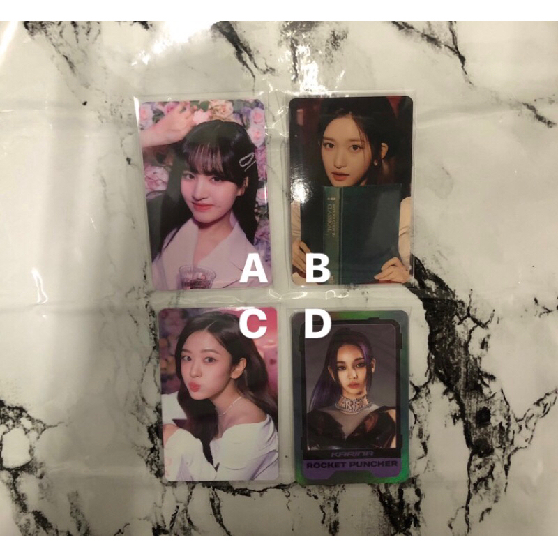 「官方」 IVE Aespa官方小卡 | 蝦皮購物