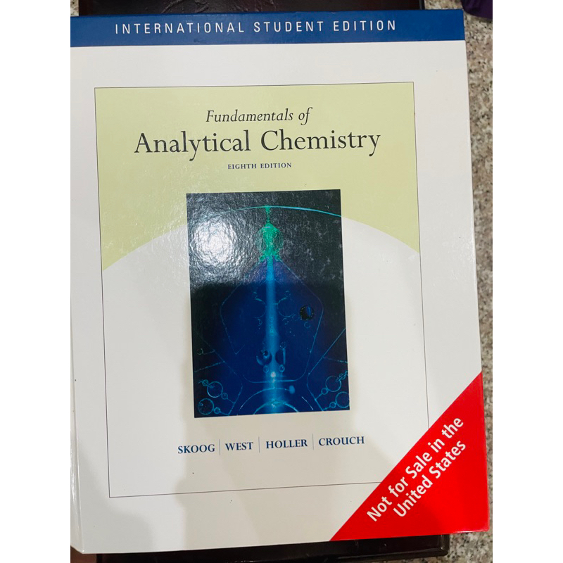 Analytical chemistry Skoog West eighth edition 分析化學 原文書 第8版 | 蝦皮購物
