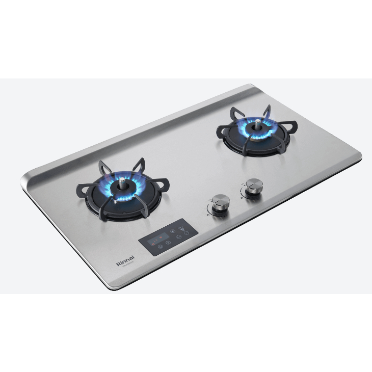 【紅鬍子】(全省含安裝) RINNAI 林內 RB-A2760S RB-A2760G(B) 檯面式玻璃雙口爐 定時定溫 | 蝦皮購物