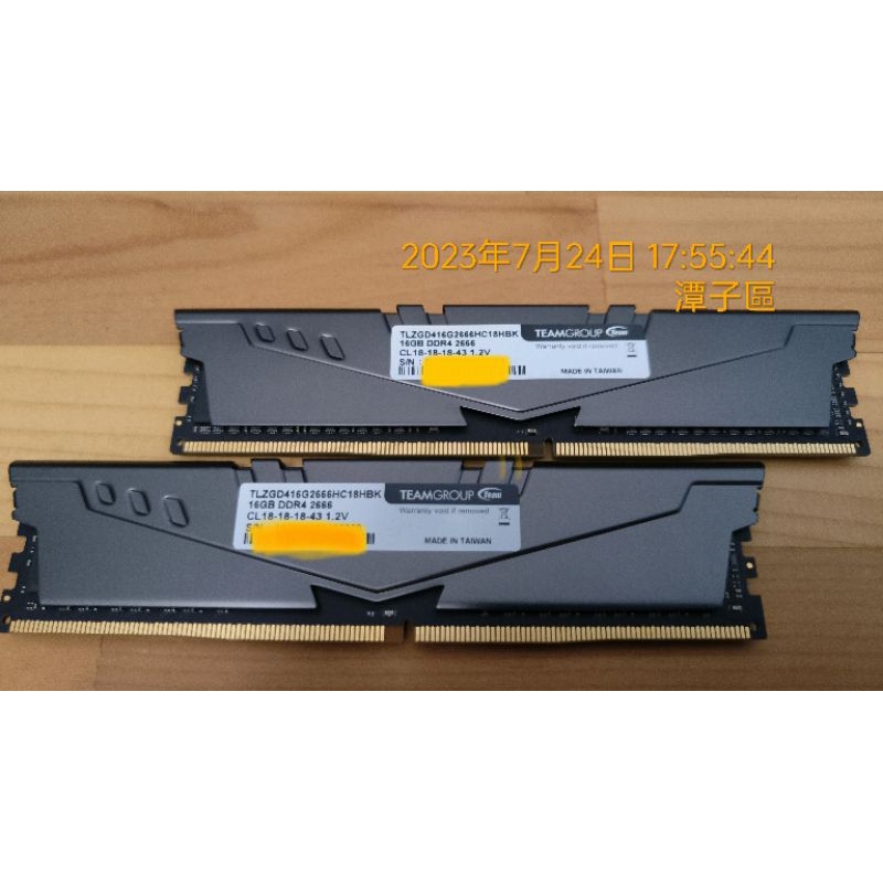 Team DDR4-2666記憶體16g*2 | 蝦皮購物