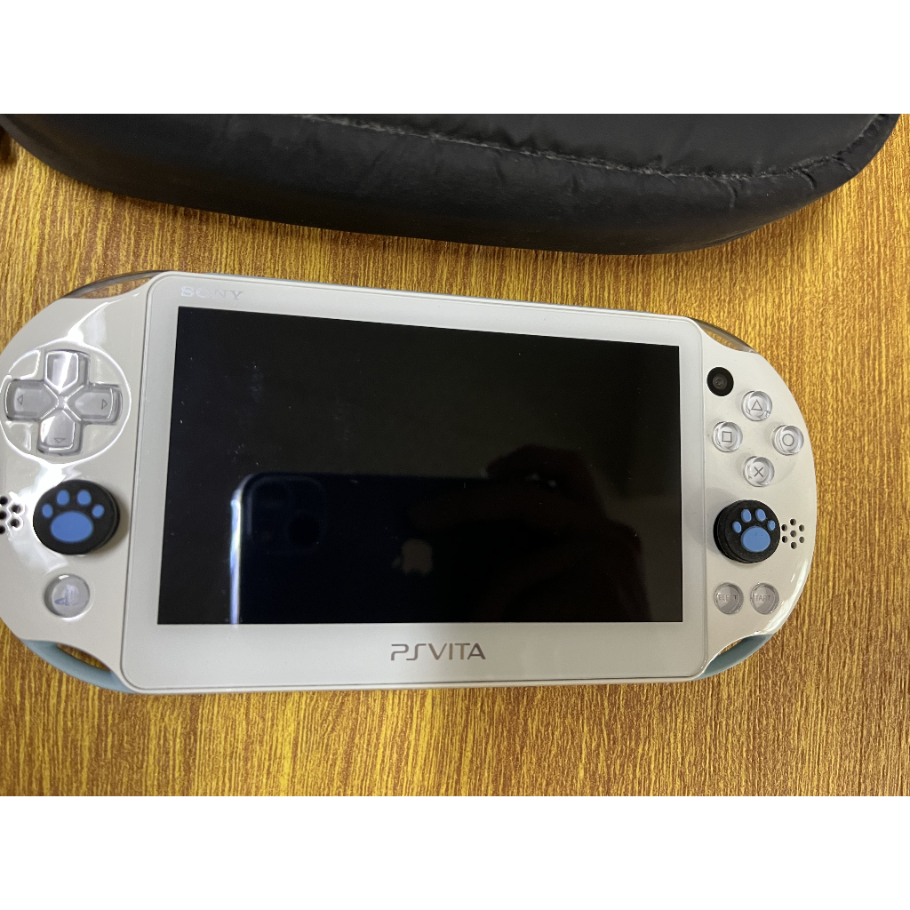 二手 九成新 Sony PSV Vita 2007 WiFi 白藍 可改機 遊戲機 附三星128G記憶卡 轉卡 保護包 | 蝦皮購物