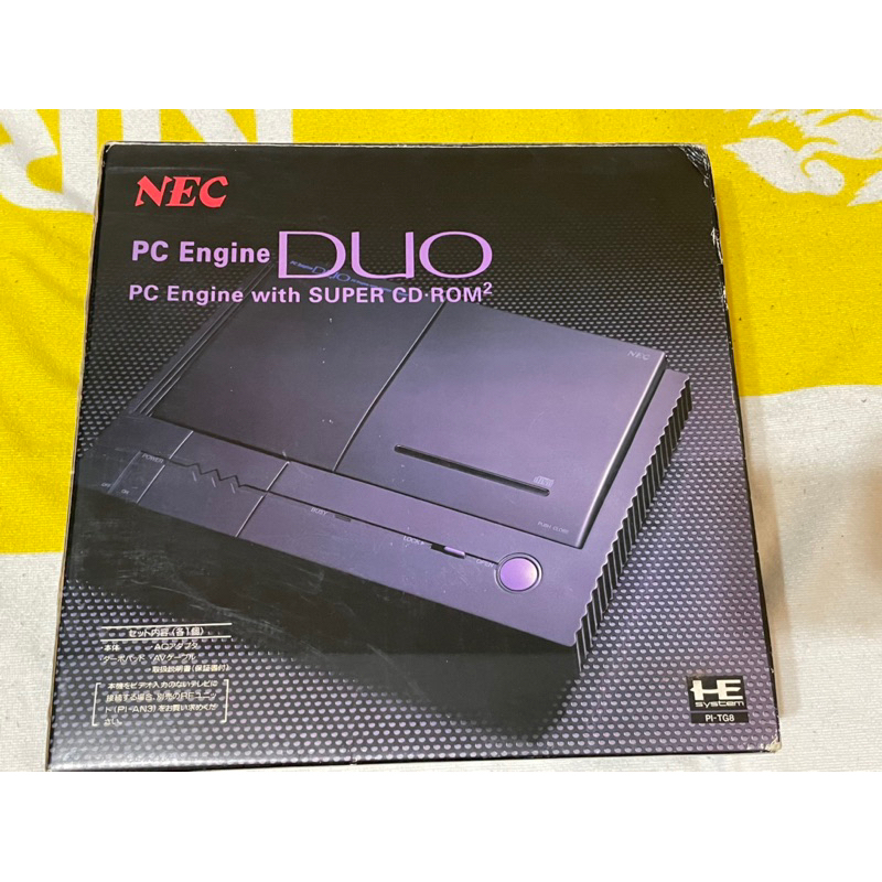 稀有 NEC PC Engine with SUPER CD-ROM2 PC Engine DUO | 蝦皮購物
