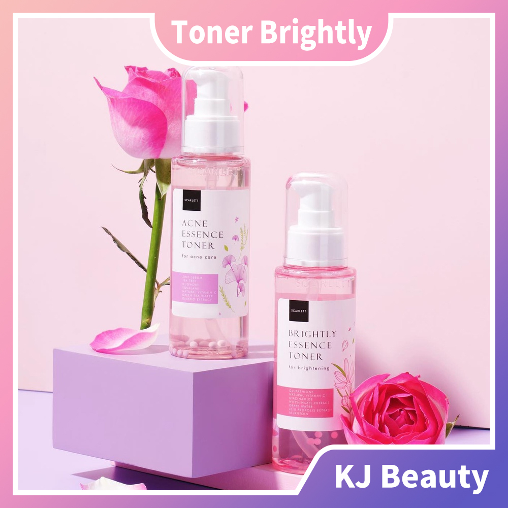 Scarlett Whitening Acne Essence Toner Brightly 100ml | 蝦皮購物