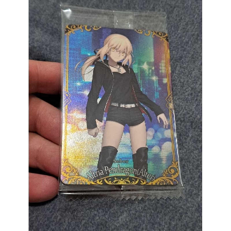 CR 19 新宿 黑傻 Saber 12彈 FGO 威化餅 餅卡 Fate grand order N R CR SR | 蝦皮購物