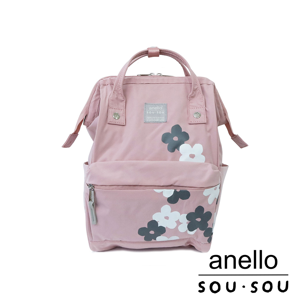 anello SOU．SOU聯名款第三彈 經典印花口金後背包 Small size (SAIS015) | 蝦皮購物
