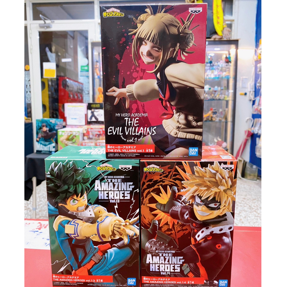 「Vic Toy」現貨 我的英雄學院 THE AMAZING HEROES vol.13/14 綠谷 爆豪 渡我 公仔 | 蝦皮購物