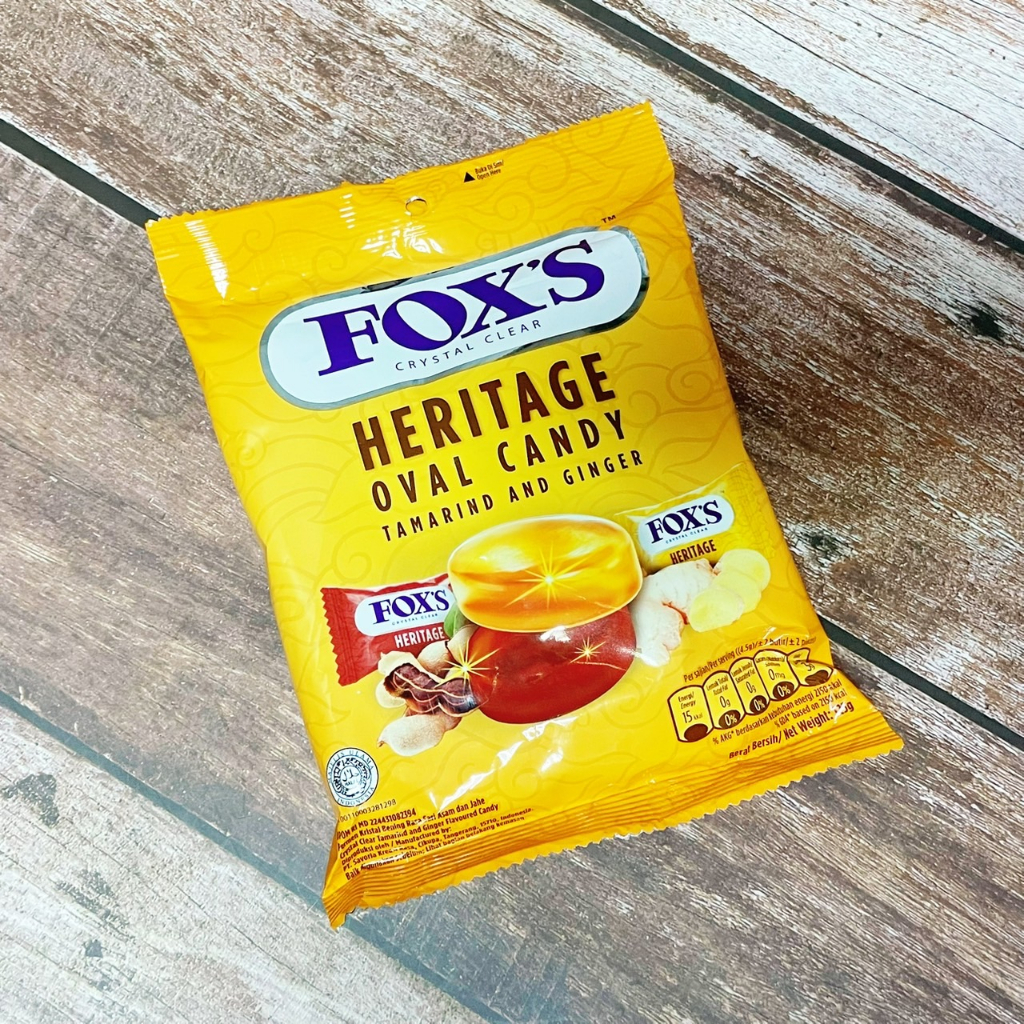 FOX'S HERITAGE OVAL CANDY TAMARIND & GINGER 羅望果&薑風味糖 | 蝦皮購物