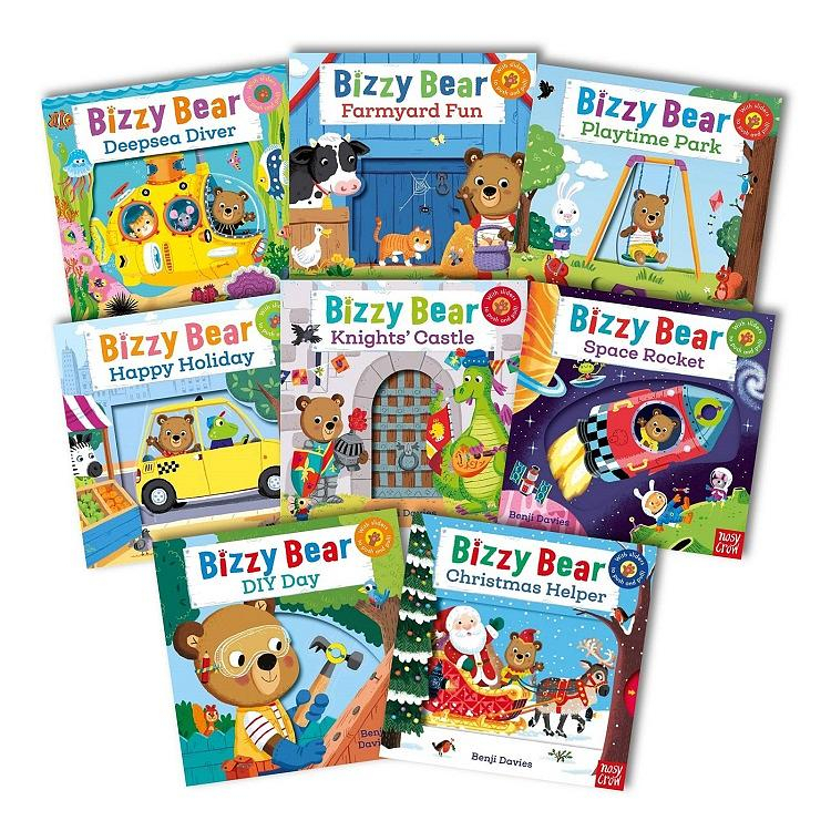 Bizzy Bear 精彩遊歷套書 (附QRcode/8冊合售) / Benji Davies eslite誠品 | 蝦皮購物