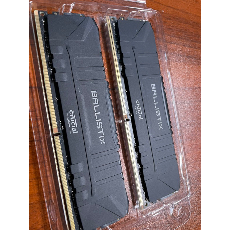 美光Crucial Ballistix gaming記憶體 RAM DDR4-3200 8G*2(16G) 雙通道 二手 | 蝦皮購物