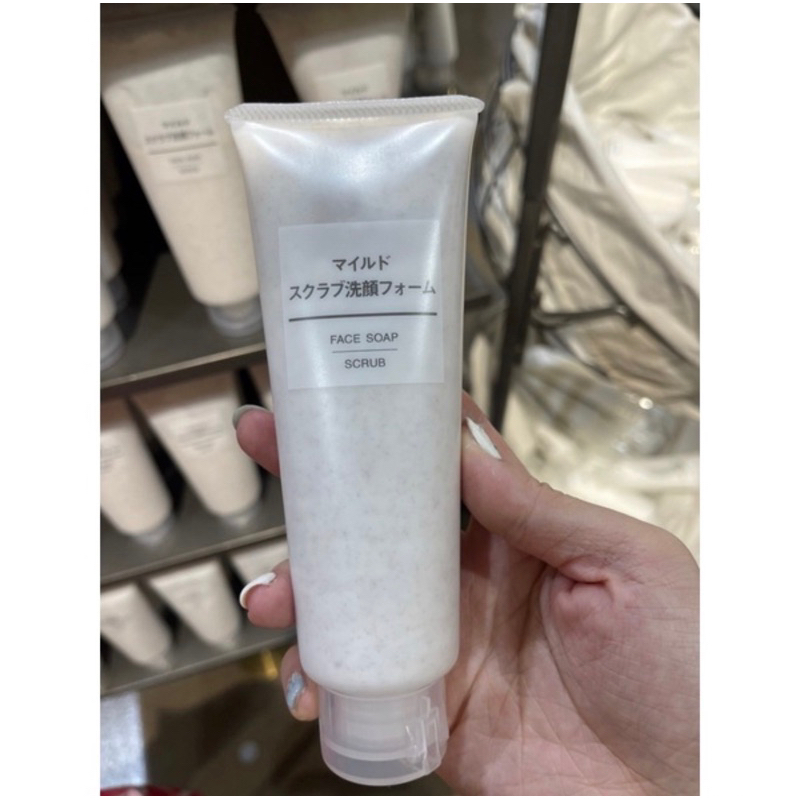 台中快速出貨 MUJI無印良品 溫和去角質洗面乳 30g/120g/200g | 蝦皮購物